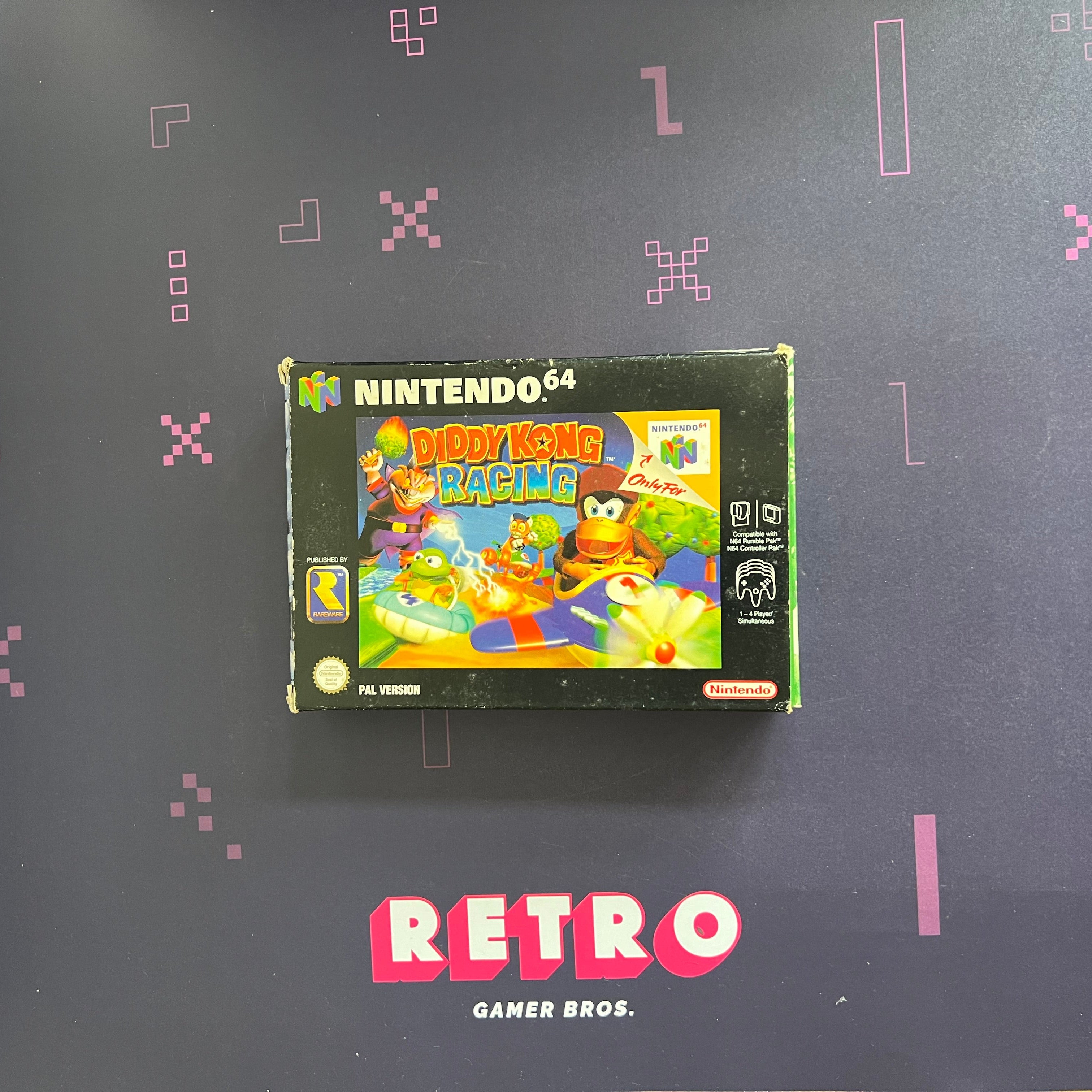Diddy Kong Racing - Nintendo 64 Game – Retro Gamer Bros.