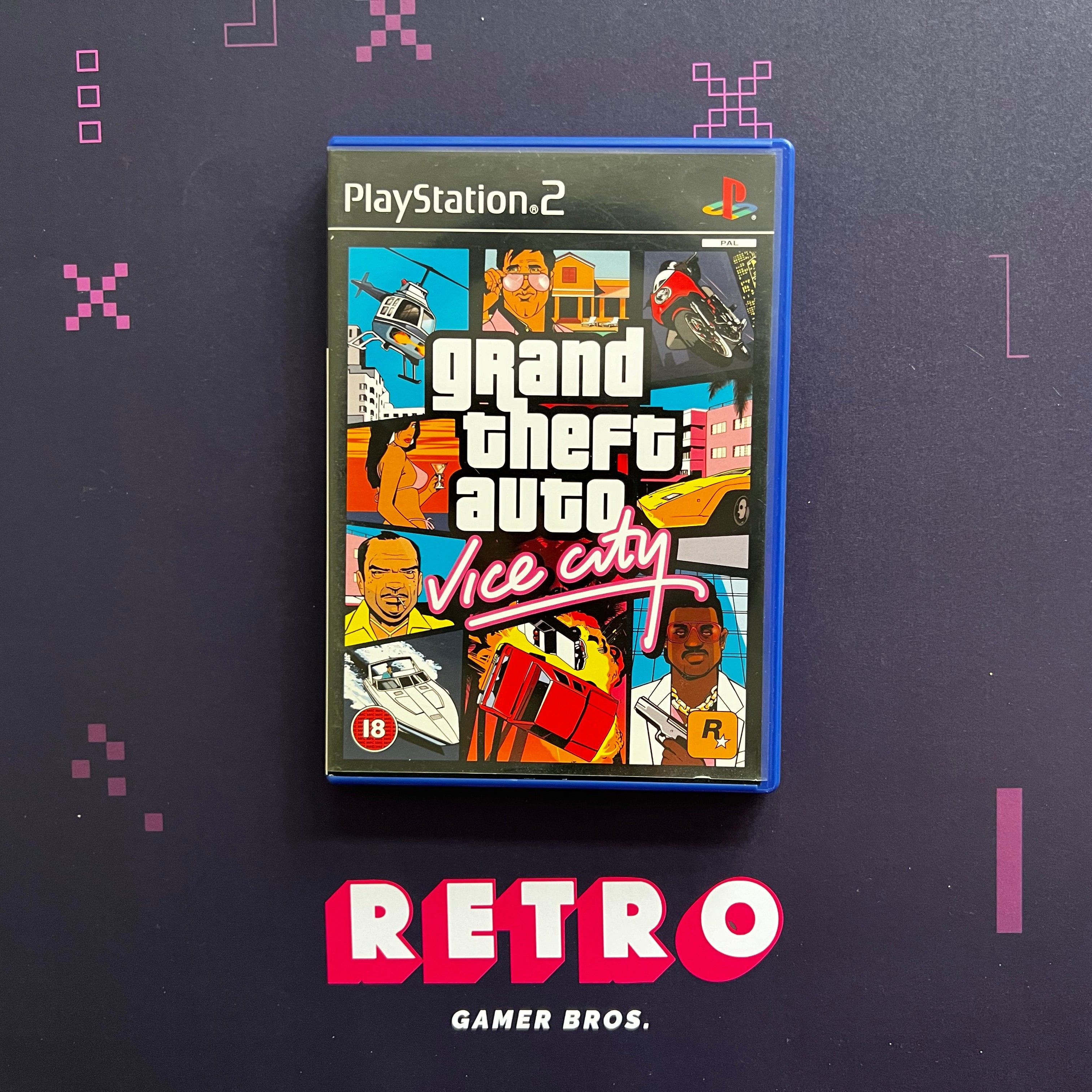 Grand Theft Auto: Vice City - PS2 Game – Retro Gamer Bros.