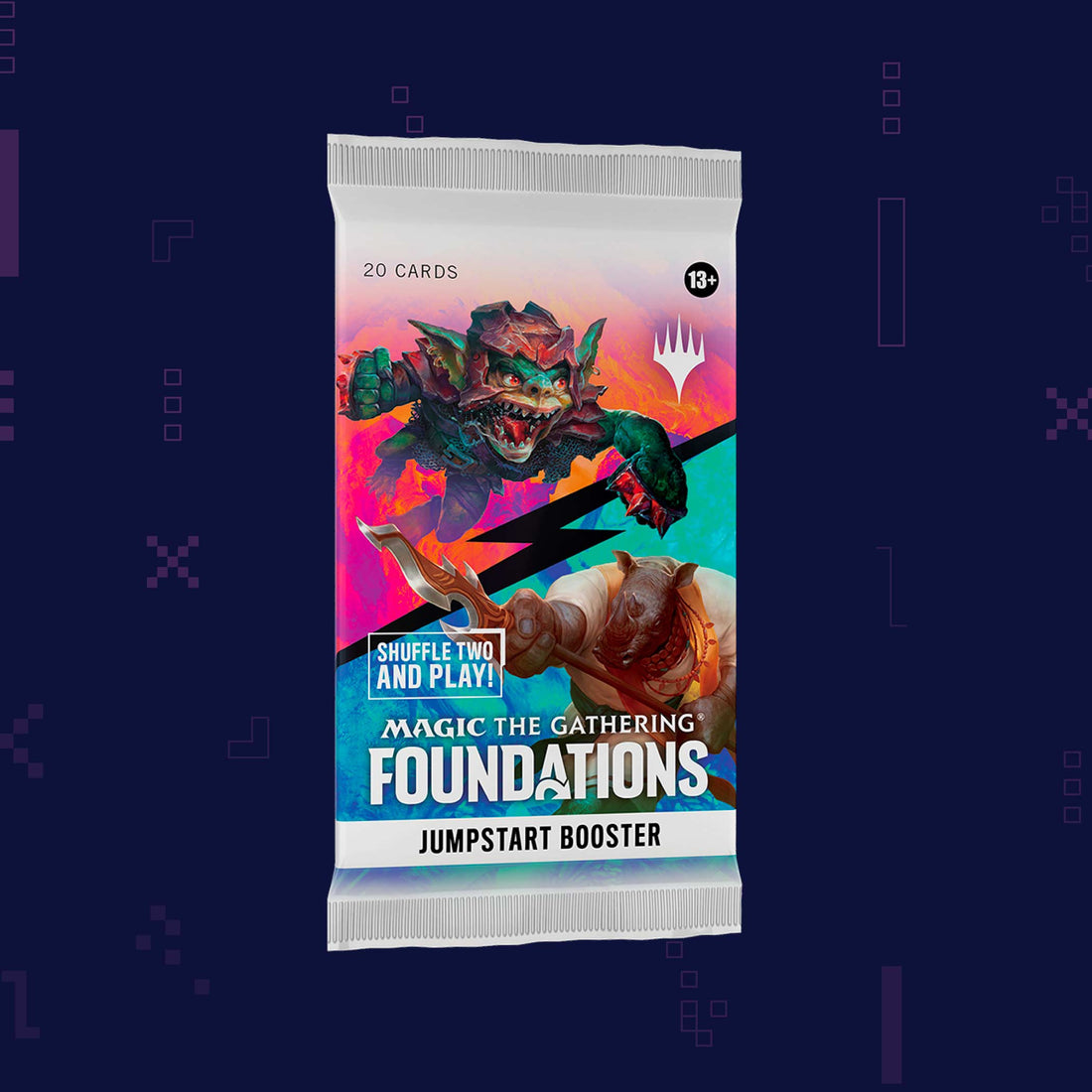 Magic: The Gathering - Foundations Jumpstart 2025 Booster Pack – Retro ...